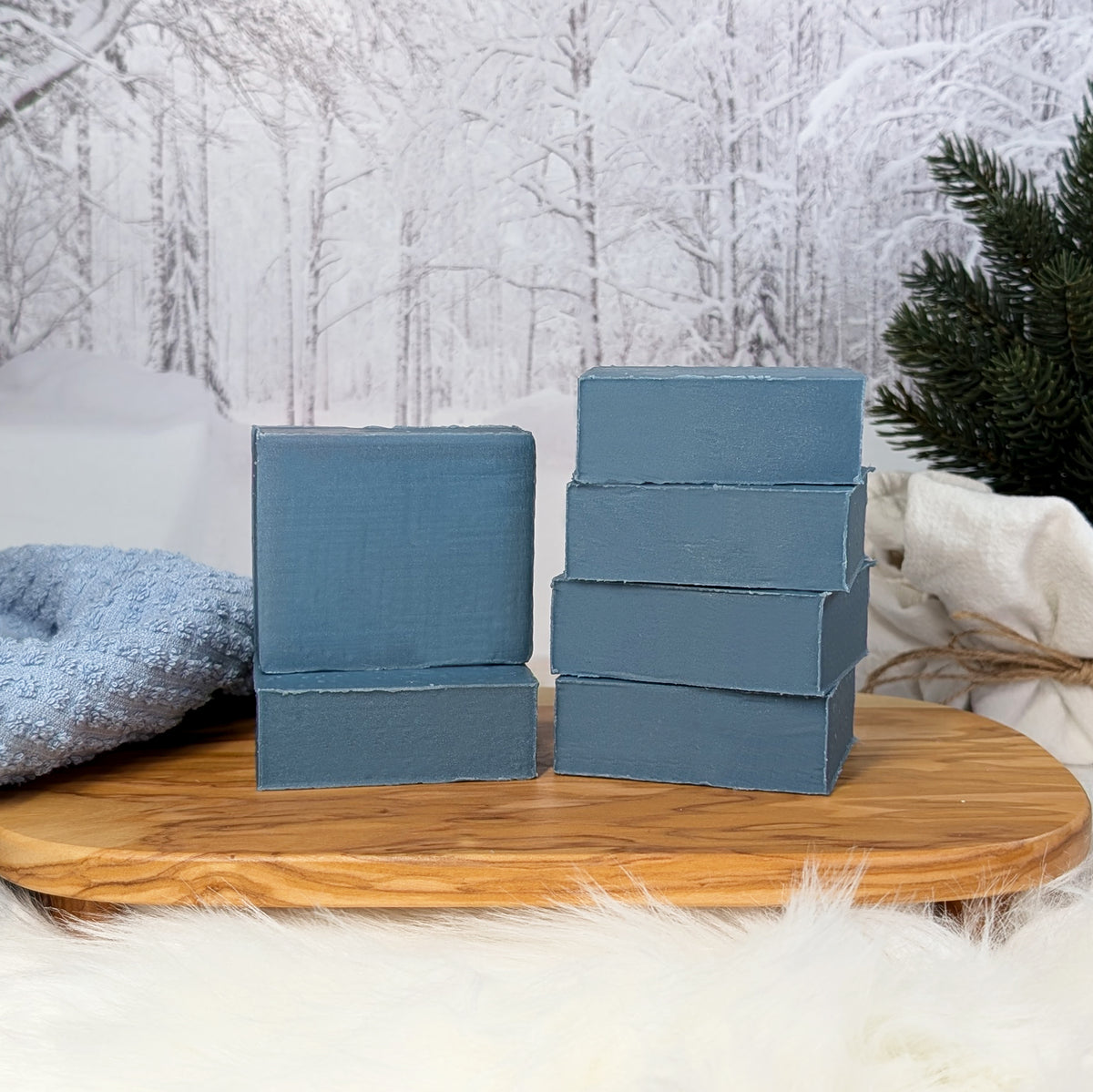 Frosted Fir | Simple Suds Goat Milk Soap – Syman Says Farms