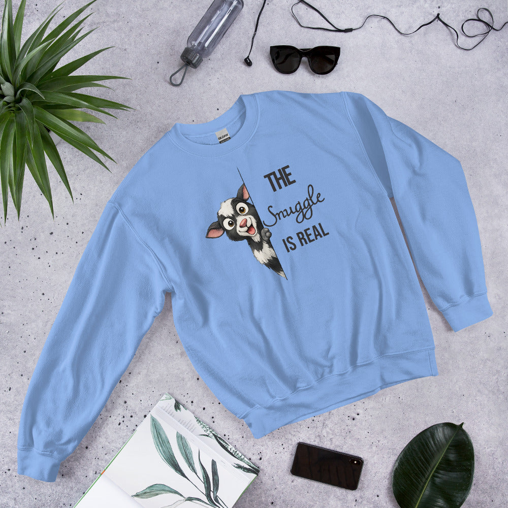 The Snuggle is Real | Crew Sweatshirt – Syman Says Farms